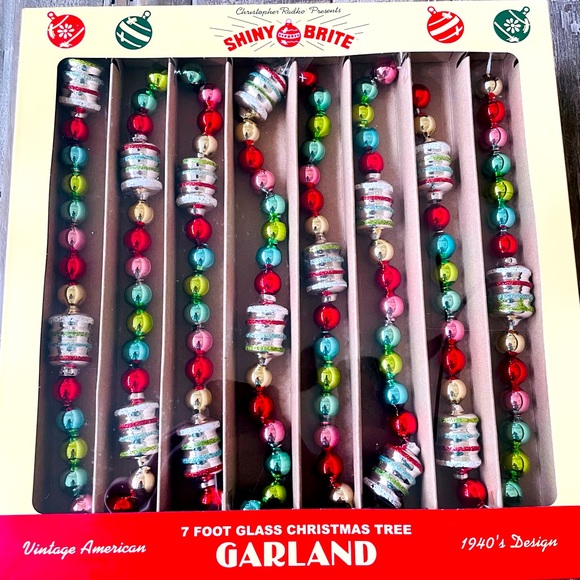 Christopher Radko | Holiday | Christopher Radko Shiny Brite Vintage ...